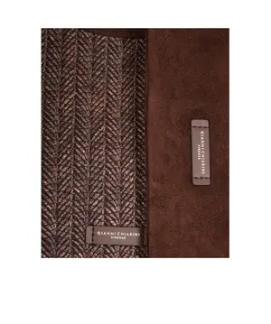 GIANNI CHIARINI Patterned Leather Shoulder Bag