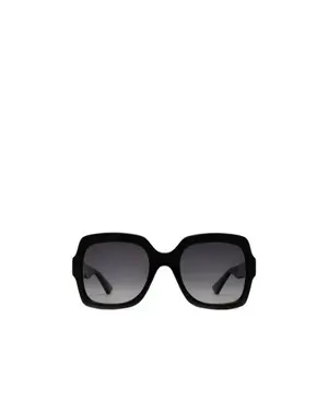Gucci Rectangle Frame Sunglasses - Black