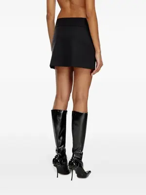 DIESEL® Logo Detailed Mini Skirt