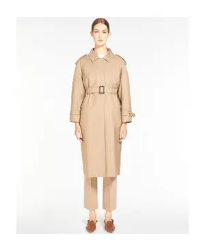 Max Mara Single-breasted Trench Coat