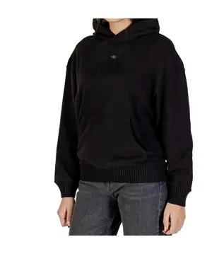 Calvin Klein Long Sleeve Hooded Sweatshirt With Front Logo