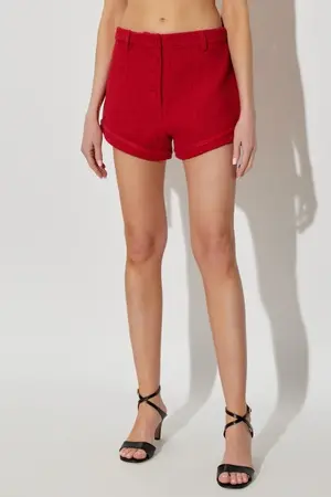 Posse Tailored Button-detail Shorts