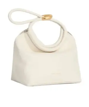COCCINELLE Small Finn Pouch Bag With Tubular Leather Details