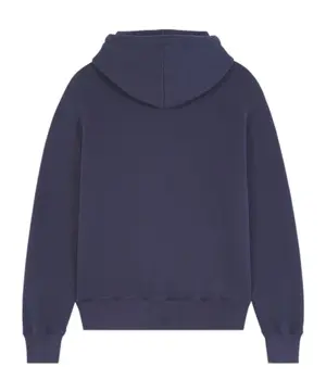 Maison Kitsuné Long Sleeve Hoodie With Embroidered Fox Head Patch