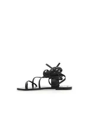 Manebí Open-toe Ankle Strap Flat Sandals