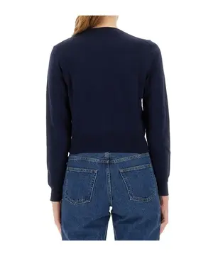 A.p.c. Josephine Anchor-embellished Cardigan