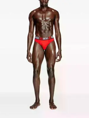 DIESEL® Logo-jacquard Briefs