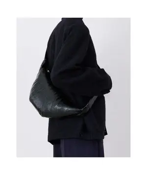 LEMAIRE Medium Croissant Shoulder Bag - Forest