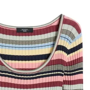 Max Mara Striped Ribbed Knit Jumper - No