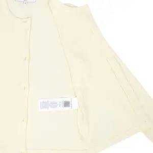 Maison Kitsuné Ribbed Fitted Cardigan