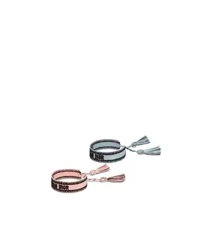 Dior Friendship Bracelets With Tassels