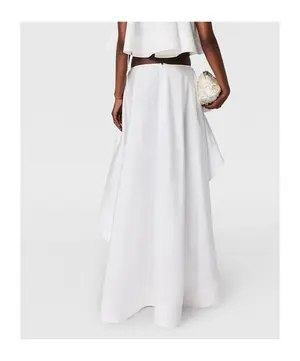 Stella McCartney Asymmetrical Ruffled Midi Skirt