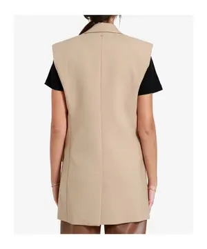 Sportmax Single-breasted Sleeveless Gilet