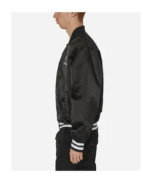 Carhartt Work In Progress Bomber Jacket With Logo Embroidery