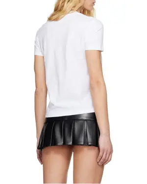 Versace Logo Embellished Top