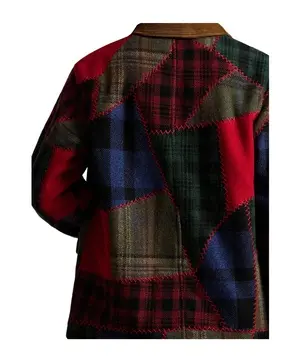 Polo Ralph Lauren Patchwork Corduroy-collar Jacket - Black