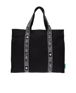 Dsquared2 Logo Print Tote Bag - Black