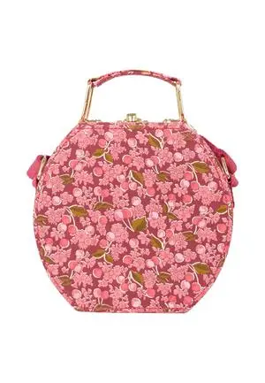 Bonpoint Cherry Printed Shoulder Bag - Deep Red