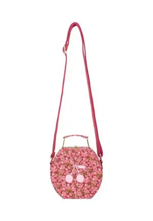Bonpoint Cherry Printed Shoulder Bag - Deep Red