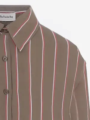 THE FRANKIE SHOP Peri Fluid Shirt