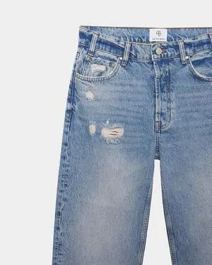 ANINE BING Gavin Mid-rise Straight Jeans