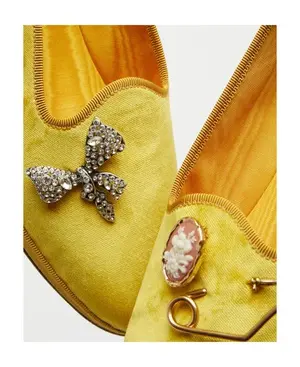 Max Mara Embellished Ballet Flats