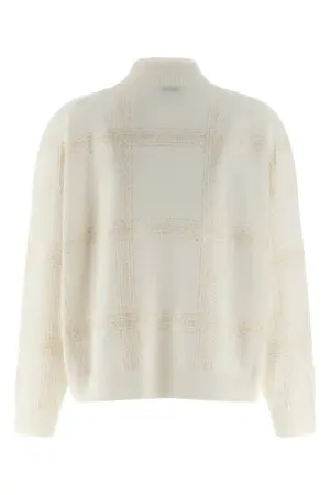 Brunello Cucinelli Sequin Embellished Turtleneck Jumper
