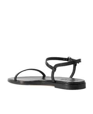 AeydĒ Nettie Flat Sandals With Ankle Strap