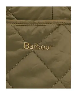 Barbour Deveron Quilted Buttoned Jacket - Green