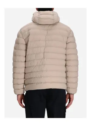 Herno Quilted Hooded Jacket - Nude