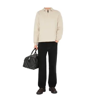 Burberry Cotton Long-sleeve Polo Shirt