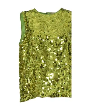 N.21 Sequined Sleeveless Vest