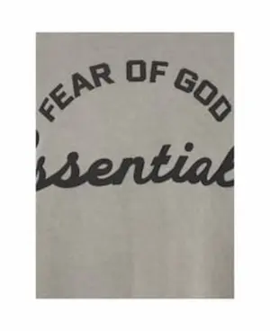 Fear Of God Logo Oversized T-shirt - Gray