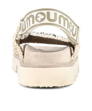 Mou Back Strap Bio Sandals With Metal Decoration
