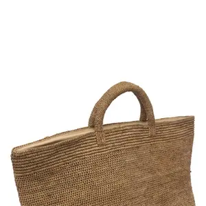 IBELIV Woven Top Handle Bag