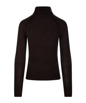 Victoria Beckham High-neck Knitted Jumper