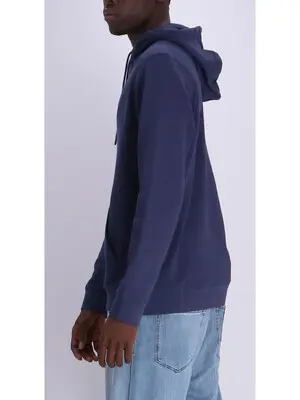 Hugo Boss Logo Patch Cotton Hoodie