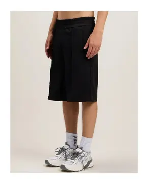 Palm Angels Curved Logo Track Shorts