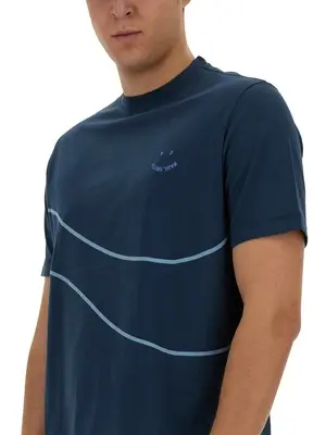 Paul Smith Logo Detailed Crewneck T-shirt
