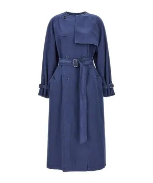 Max Mara Max Mara Double-Breasted Trench Coat No