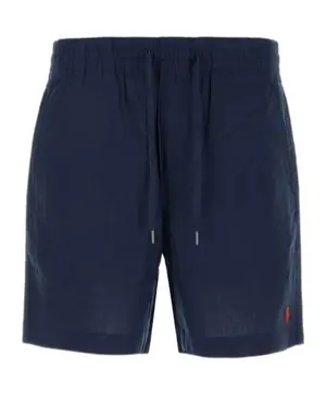 Polo Ralph Lauren Logo Embroidered Drawstring Shorts