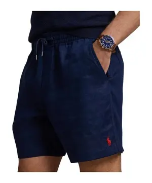 Polo Ralph Lauren Logo Embroidered Drawstring Shorts
