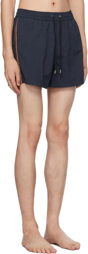 Paul Smith Swim Shorts With Stripe Trim