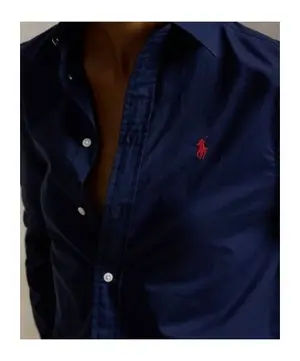Polo Ralph Lauren Long-sleeved Curved Hem Shirt
