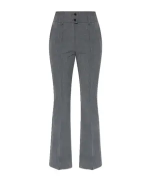 ALLSAINTS High-waisted Flared Trousers - Grey