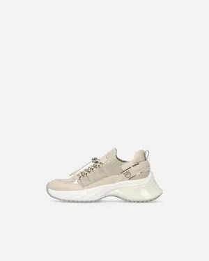 Pinko Ariel Lace-up Sneakers - Nude