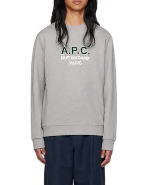 A.p.c. Madame" Logo Crewneck Sweatshirt