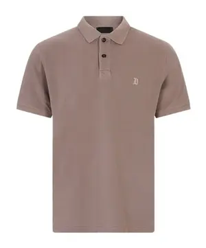 DONDUP Logo-embroidered Piqué Polo Shirt