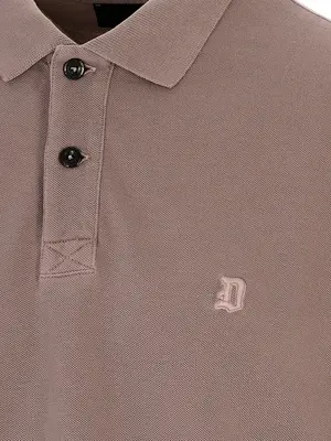 DONDUP Logo-embroidered Piqué Polo Shirt
