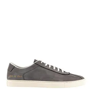 COMMON PROJECTS Suede Lace-up Sneakers - Gray